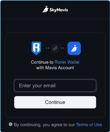 Getting Started on Ronin Mobile Wallet – Ronin