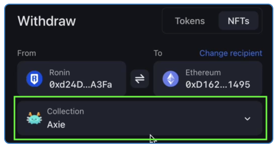 How to Withdraw from your Ronin wallet – Ronin