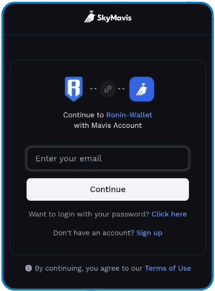 Getting Started on Ronin Mobile Wallet – Ronin