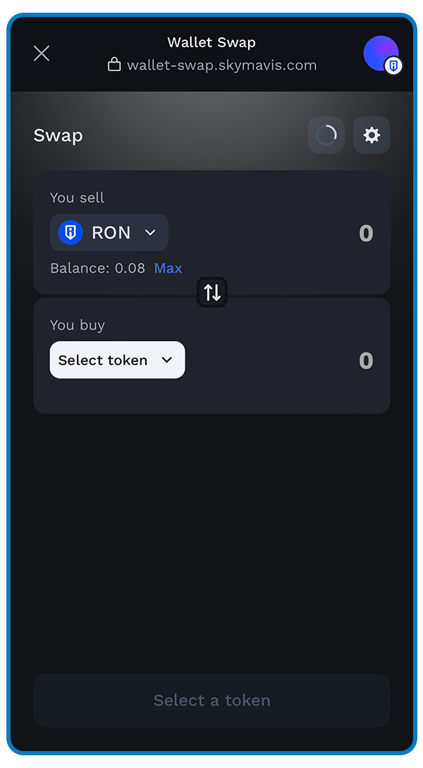 How to Swap Tokens in Katana – Ronin