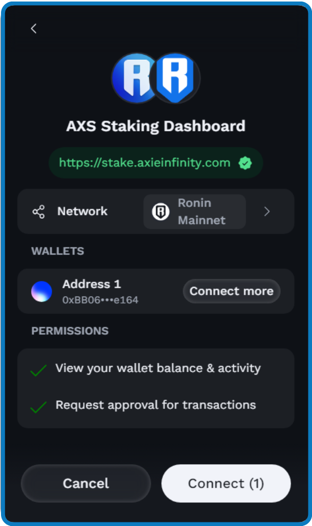 Ronin Wallet Session Management – Ronin