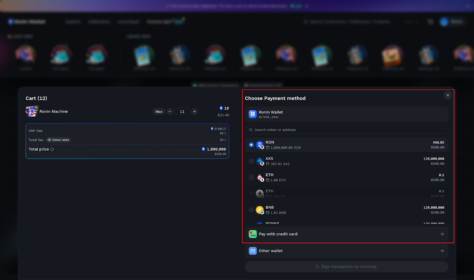 Ronin Market - Jin's Fortune Spin – Ronin