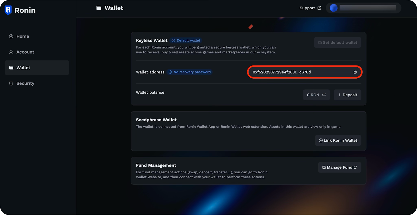 Ronin Wallet - Keyless Wallet Setup Guide [Passwordless Flow] – Ronin