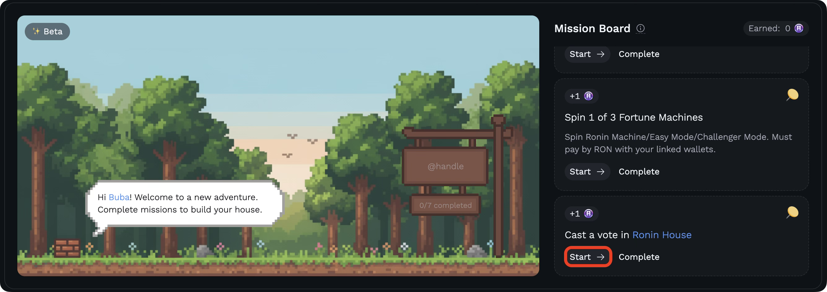 Ronin Profile - Mission Board – Ronin